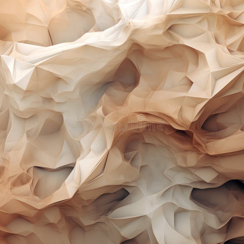 Abstract Pattern of Thin Papers: Zbrush Style with Unreal Engine 5 ...