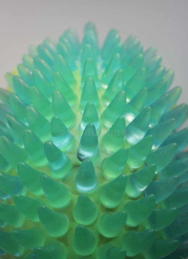 Abstract Pattern of Translucent Outgrowth Spikes Structure on Sphere ...