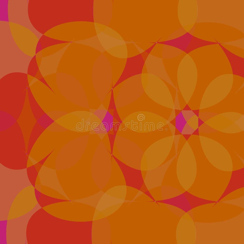 Abstract Pattern of Translucent Shapes for Design.3d Stock Illustration ...