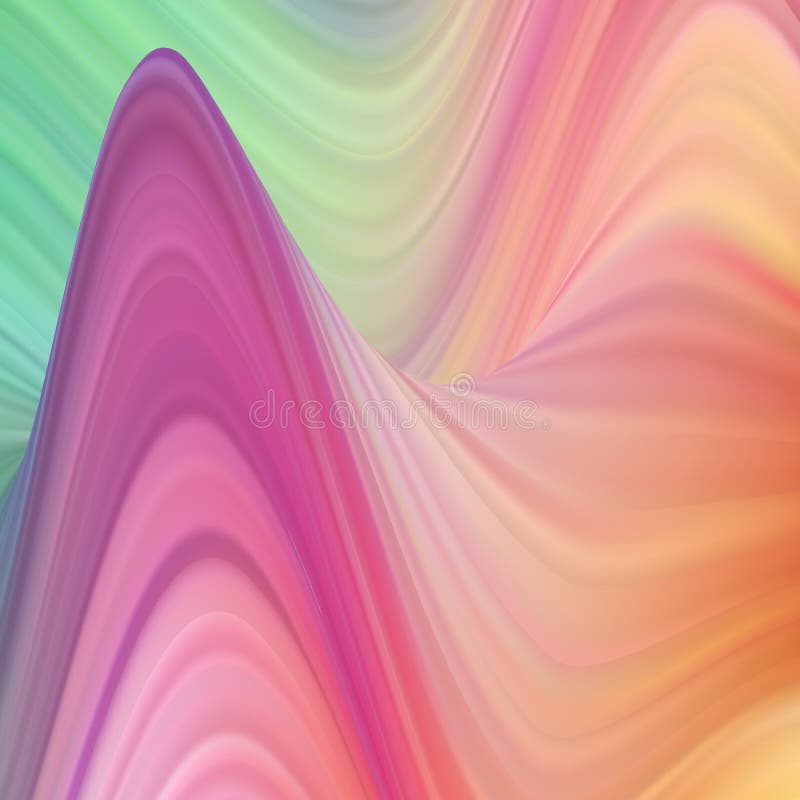 Abstract Pattern, Vector Wave. Color Background Stock Illustration ...