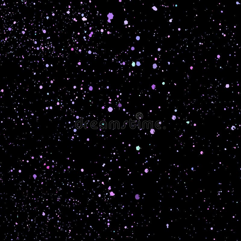 Abstract Pattern with Violet, Purple and Blue Dots and Blot on P Stock ...