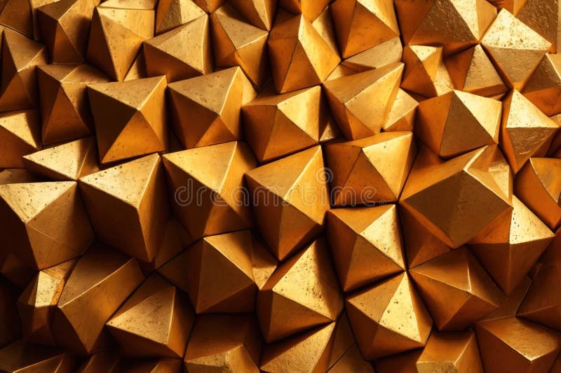 Abstract Pattern Wallpaper Texture of Geometric Pattern Golden Design ...