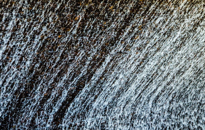 Abstract Pattern of Waterfall Fountain in Close Up. Stock Photo - Image ...