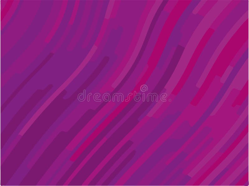 Abstract Pattern with Wave Lines. Minimal Design. Blue-violet ...