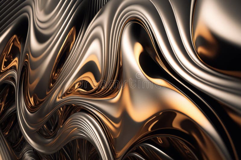 Futuristic Abstract Cyber Space Background, Generative Ai Stock ...