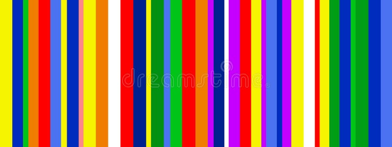 Abstract Patterned Multicolor Rainbow Color Bars, Vertical and Seamless ...