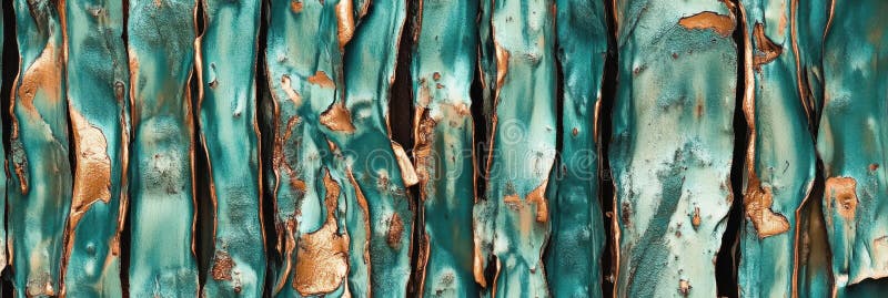 Abstract Patterned Tree Bark with Blue and Brown Texture Details Stock ...