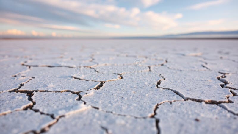 Abstract Patterns on Cracked Earth Stock Illustration - Illustration of ...