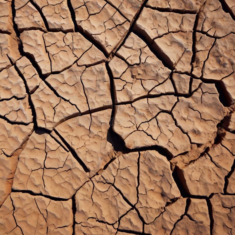 Abstract Patterns of Cracks in Clay Ground, Extreme Drought Impact on ...