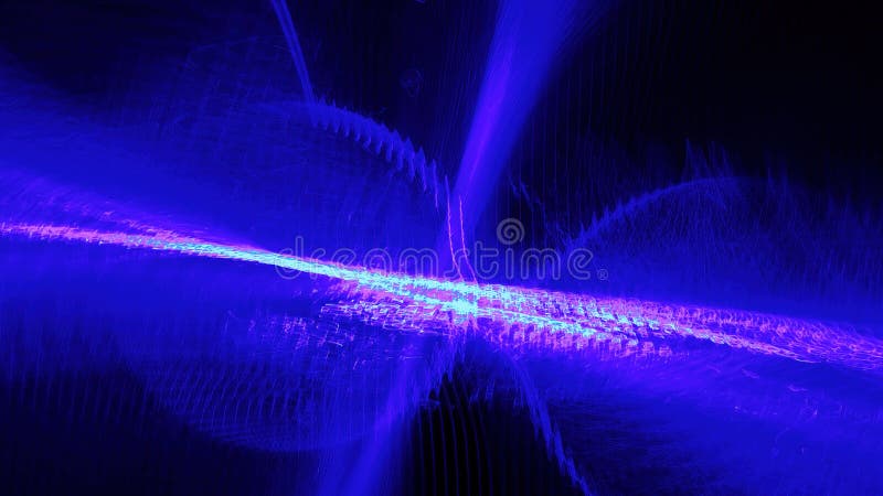 Abstract Patterns on Dark Background with Blue and Purple Lines Stock ...