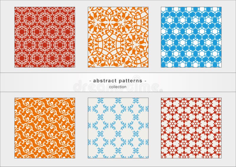 Abstract patterns stock illustration. Illustration of motif - 57143553