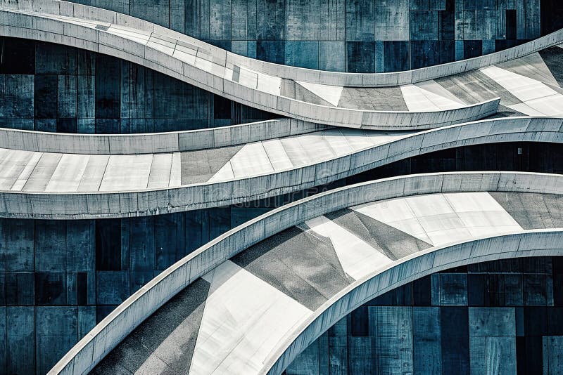 Abstract Patterns Formed by Urban Infrastructure and Architecture Stock ...