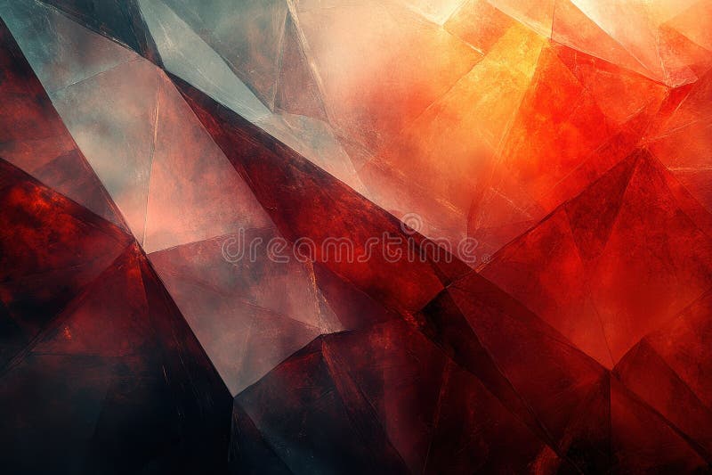 Abstract Patterns Inspired by Faceted Crystals Highlight Sharp Edges ...