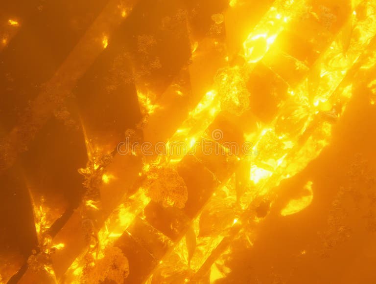 Abstract Patterns of Molten Gold. Stock Illustration - Illustration of ...