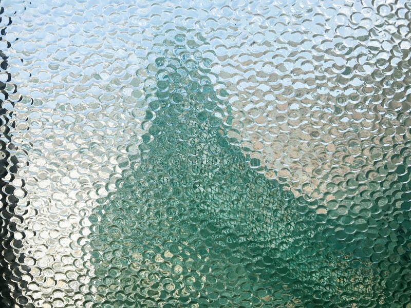 Abstract Patterns of Old Style Patterned Glass Stock Image - Image of ...