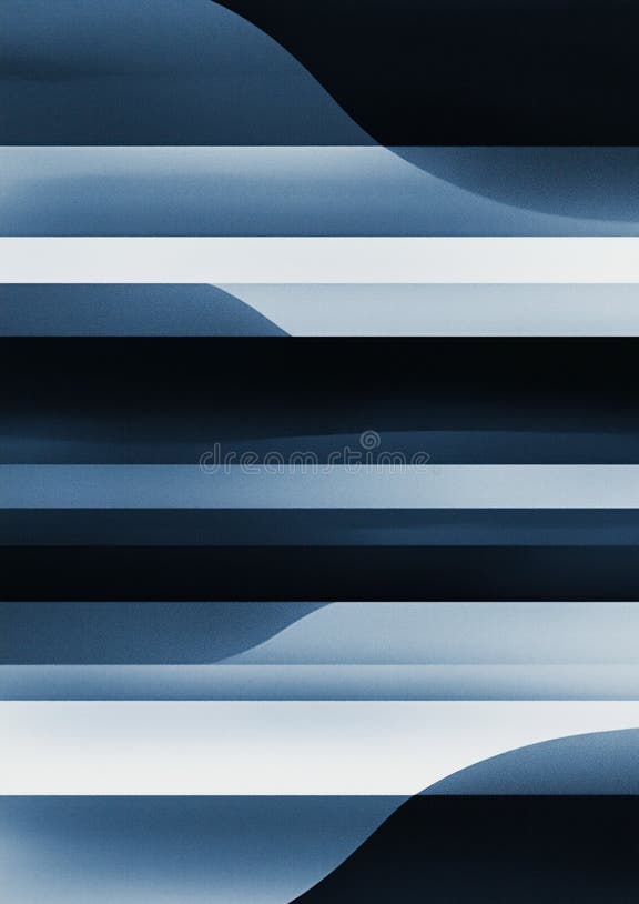 Abstract Patterns with Shades of Blue and White Resembling Waves and ...