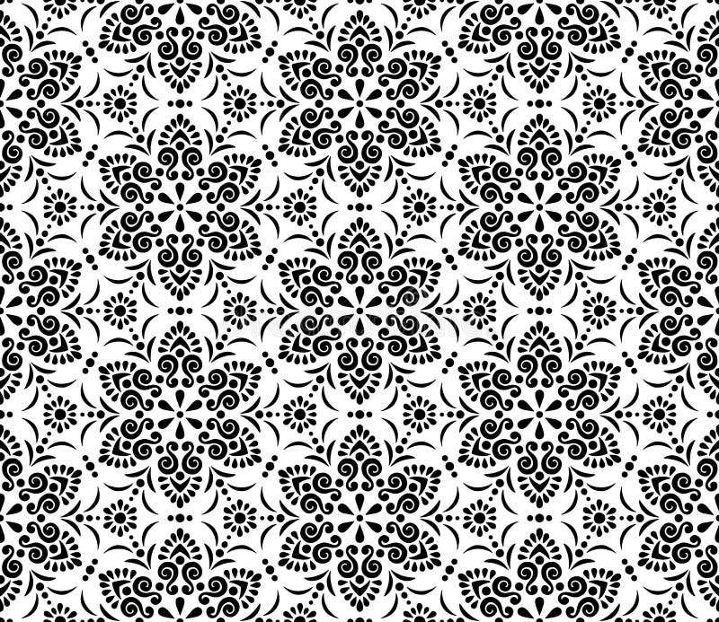 Abstract Patterns Stencil Doodle Sketch Stock Illustration ...