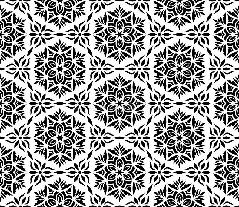 Abstract Patterns Stencil Doodle Sketch Stock Illustration ...