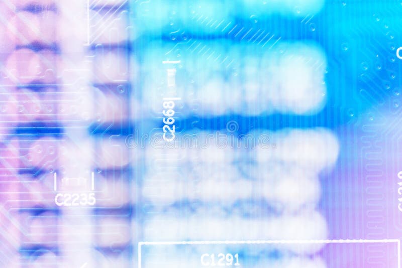 Abstract Pcb Pastel Colors Background Stock Image - Image of blue ...