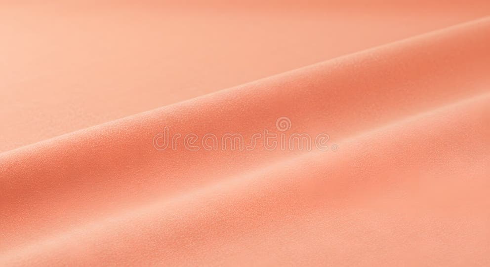 Abstract Peach Fabric with Diagonal Fold Stock Image - Image of ...