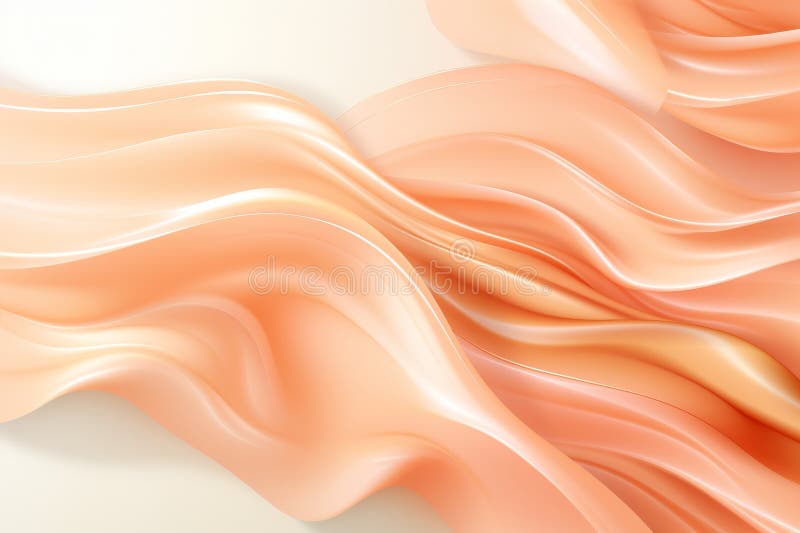 Abstract Peach Toned Waves Background for Design Projects and Marketing ...