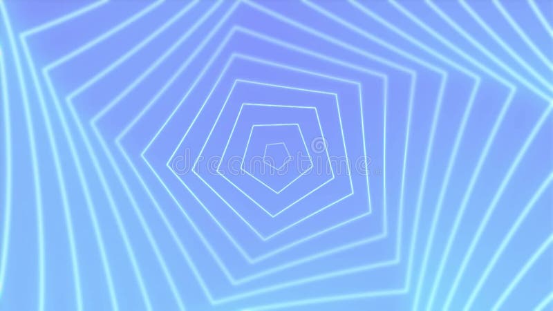 Abstract Pentagon Background Stock Footage - Video of geometric, light ...