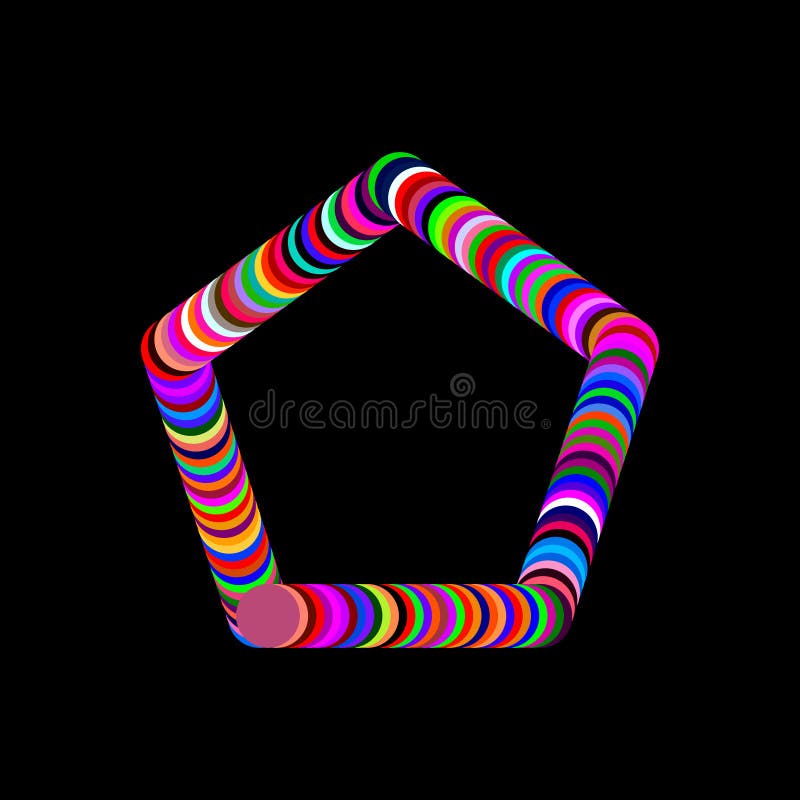 Pentagonal Frame Stock Illustrations – 386 Pentagonal Frame Stock ...