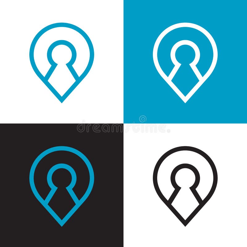 Human Location Logo, Map Pin Logo Template, Gps Tracker and People Logo ...