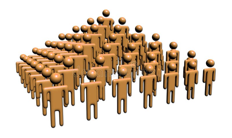 People Pyramid Group Teamwork Success On Blue Stock Vector ...