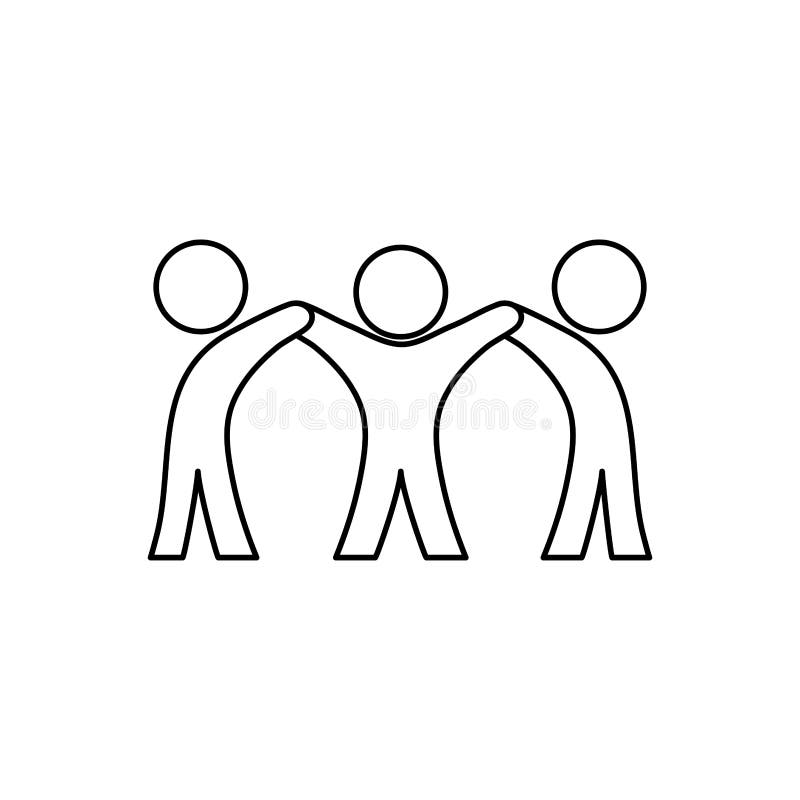 Abstract people symbol stock illustration. Illustration of head - 84687152