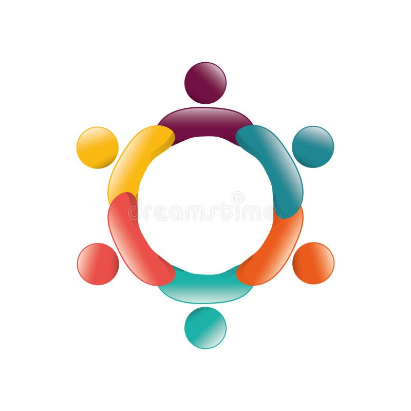 Abstract people symbol stock illustration. Illustration of graphic ...