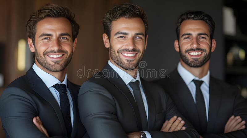 Abstract Perception of Business. People in Business Stock Illustration ...