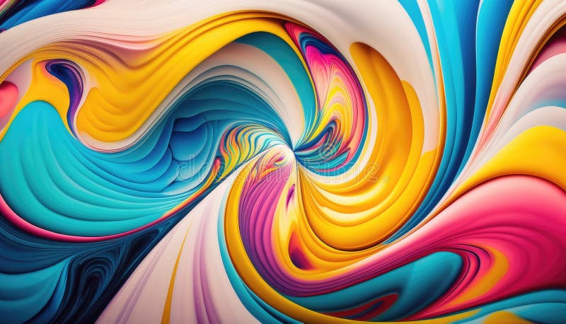 Abstract Perfect Combination of Lines and Colors Stock Illustration ...