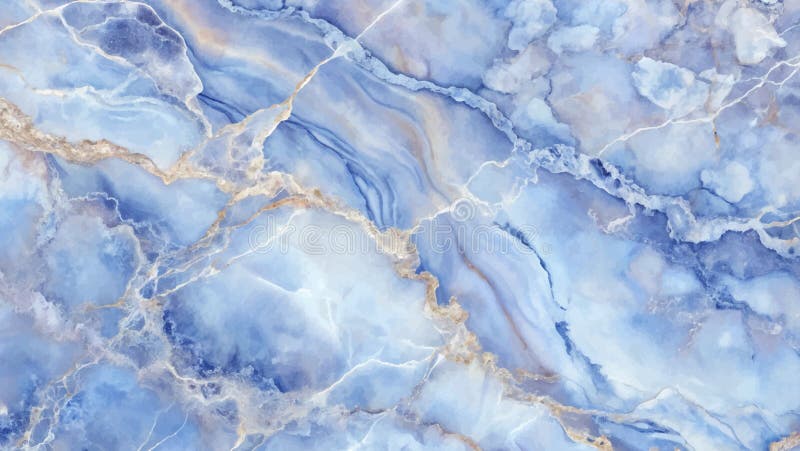 Abstract Periwinkle Blue Marble Texture Stock Illustration ...