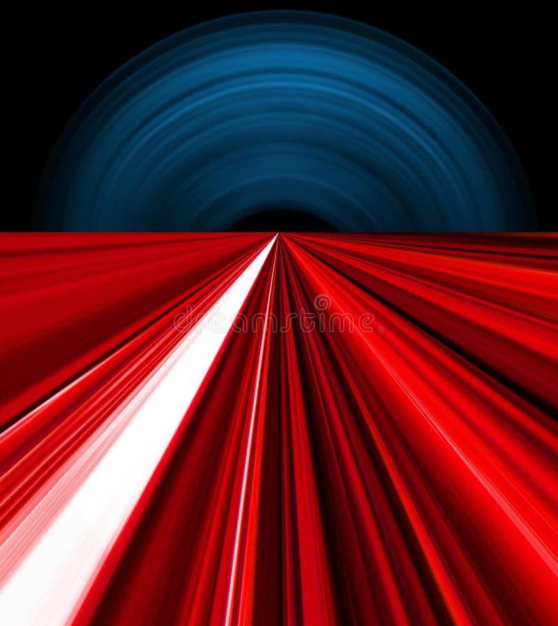 Abstract perspective stock illustration. Illustration of blue - 447623