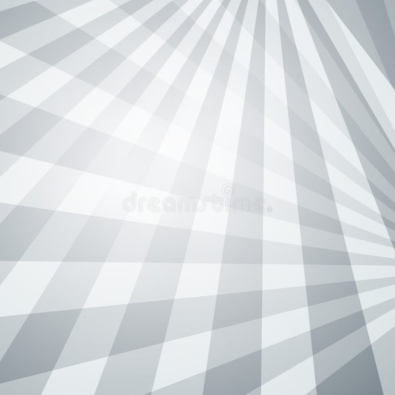 Abstract Perspective Background with White Grey Tones Stock Vector ...