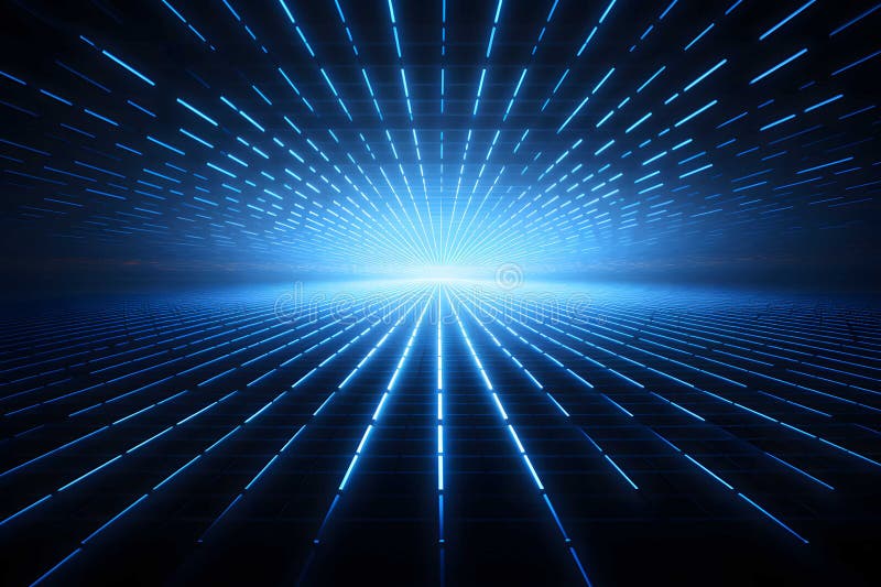 Perspective Grid Line Up and Down,radial Lighting Effect,blue Theme by ... Perspective Grid Line Up and Down,radial Lighting Effect,blue Theme by ...