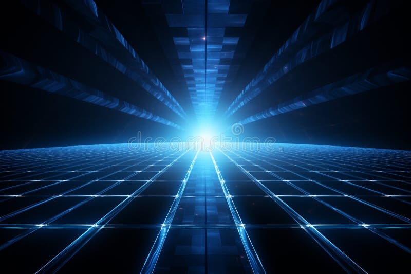 Perspective Grid Line Up and Down,radial Lighting Effect,blue Theme by ... Perspective Grid Line Up and Down,radial Lighting Effect,blue Theme by ...
