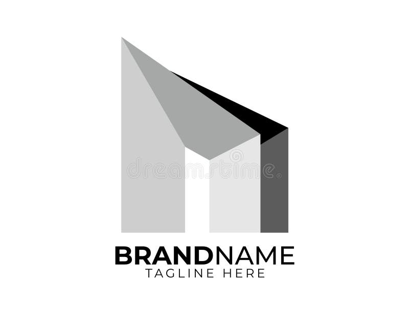 Abstract Perspective View of Modern Contemporary Architecture Building ...