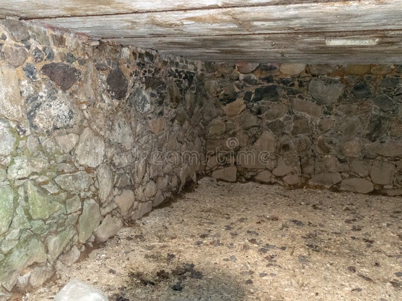 Abstract Photo of a Stone Cellar Stock Image - Image of apples ...