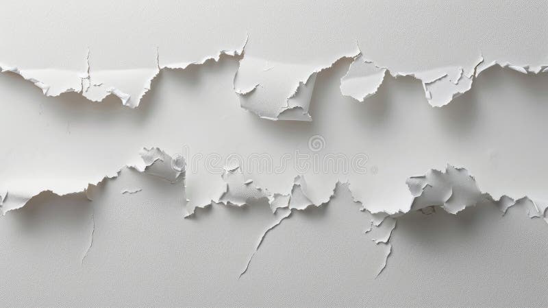 Abstract Photo of White Peeling Paper Background Stock Photo - Image of ...