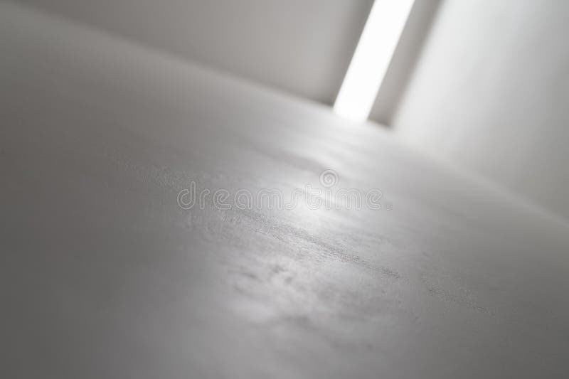 Abstract Photo of White Wall with Light Reflection from a Light Bar ...