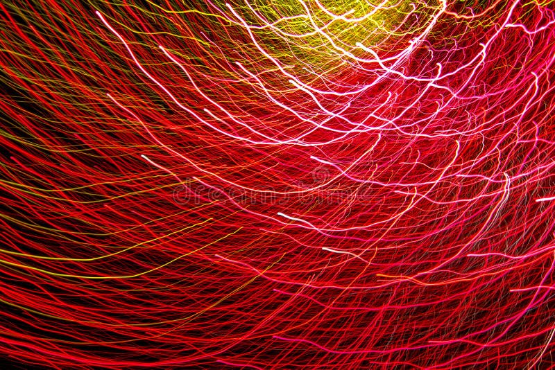 An Abstract Photograph of Bright Colored Lines Stock Image - Image of ...