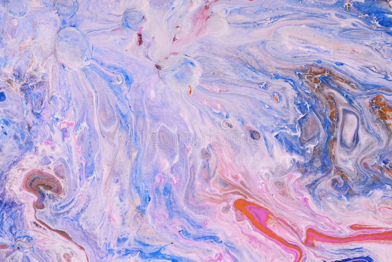 Abstract Photography of Floating Paint Texture Stock Image - Image of ...