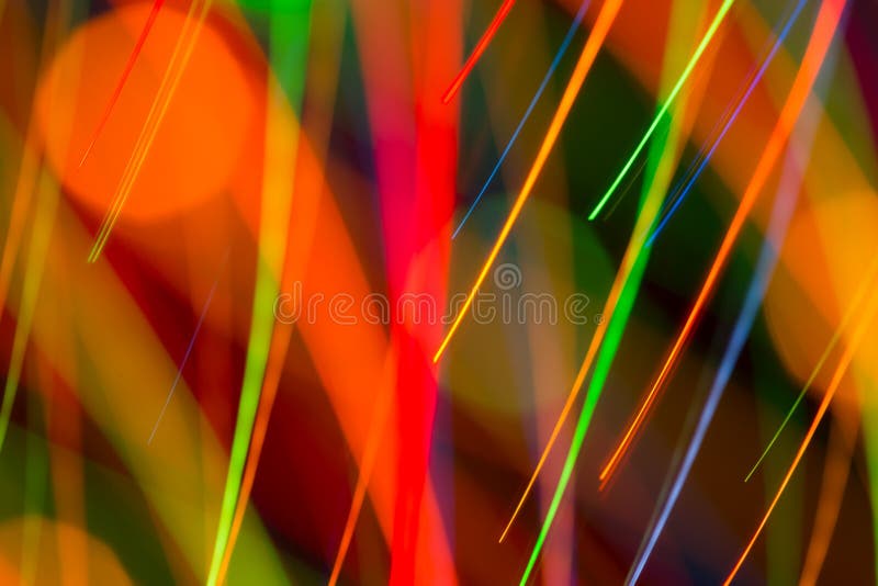 Abstract Picture of Bright Colored Dynamic Lights Stock Photo - Image ...