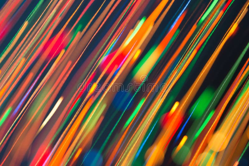 Abstract Picture of Bright Colored Dynamic Lights Stock Image - Image ...
