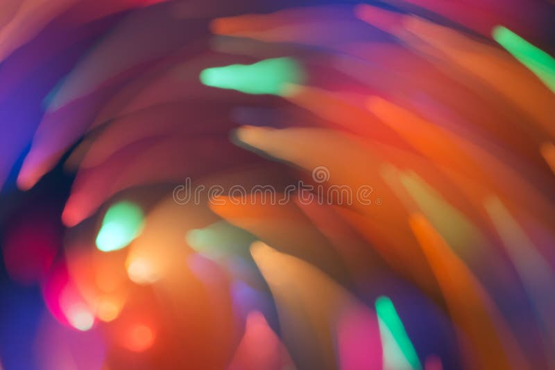Abstract Picture of Bright Colored Dynamic Lights Stock Illustration ...