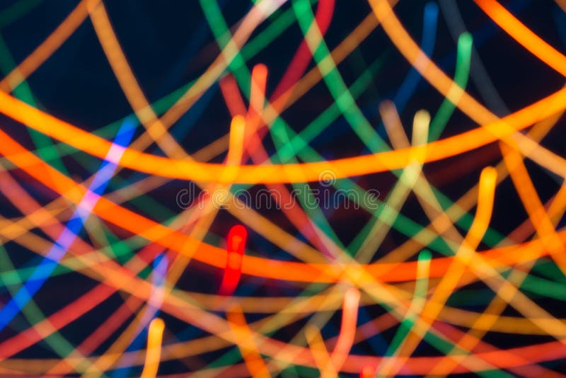 Abstract Picture of Bright Colored Dynamic Lights Stock Image - Image ...