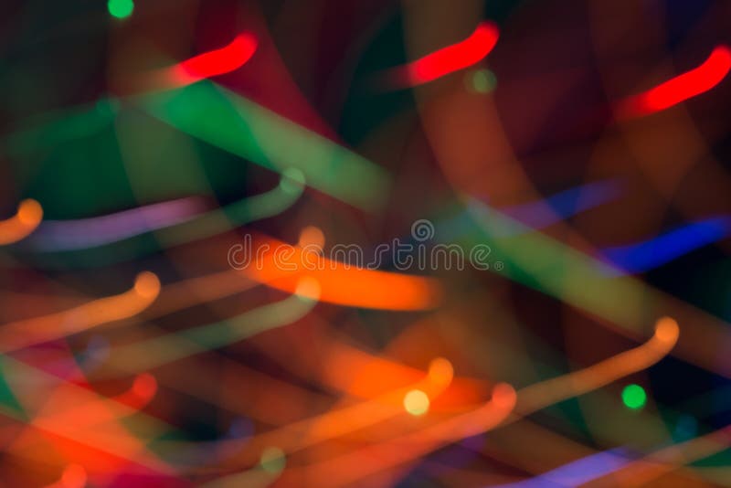 Abstract Picture of Bright Colored Dynamic Lights Stock Image - Image ...