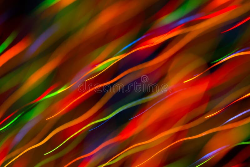 Abstract Picture of Bright Colored Dynamic Lights Stock Image - Image ...